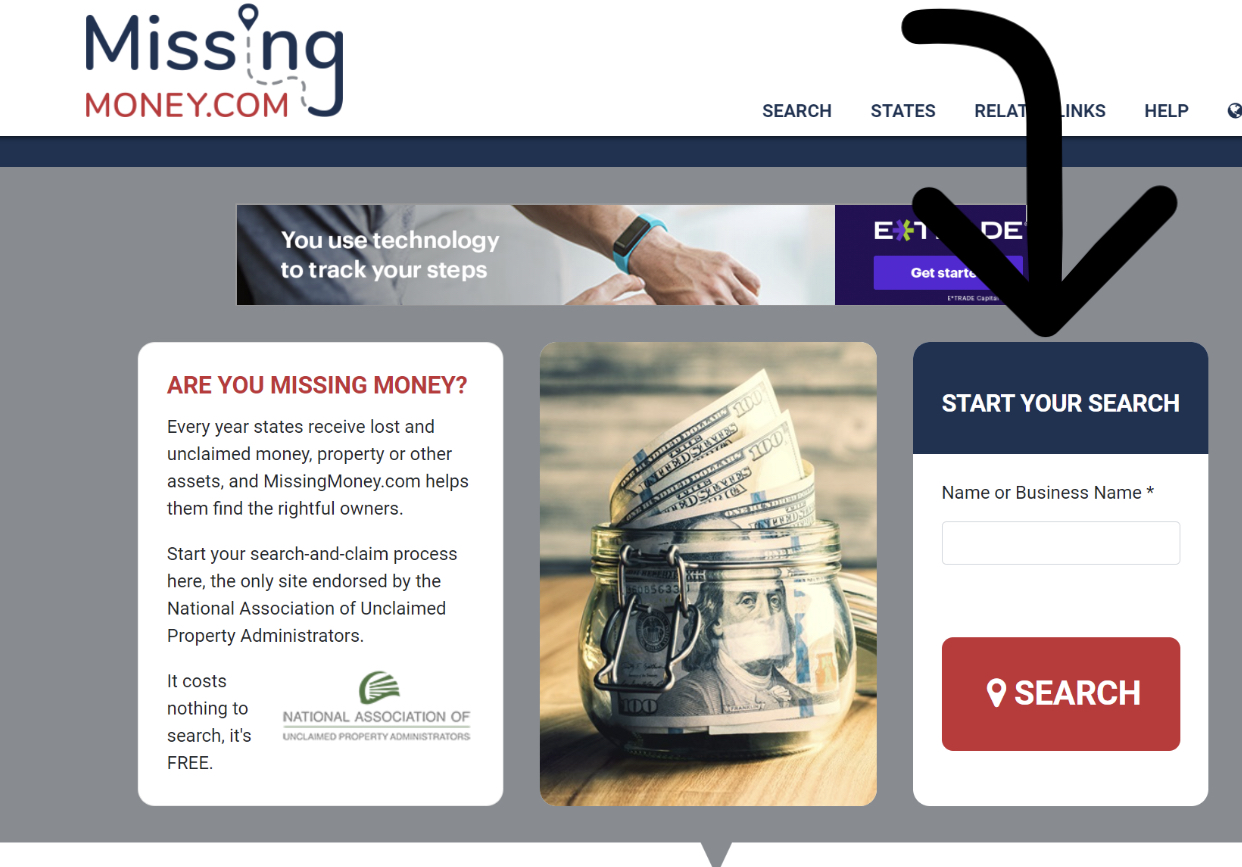 HOW TO FIND MISSING MONEY - Not young, not old...somewhere in between
